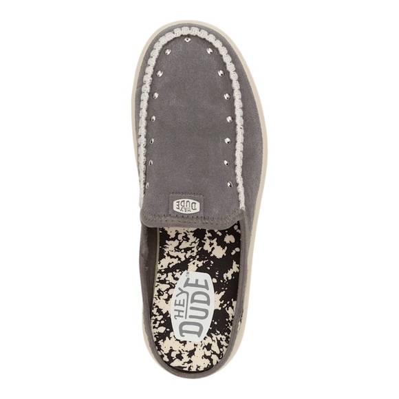 Hey Dude | Shoes | Hey Dude Charcoal Austin Lift Western Slipon Mules ...
